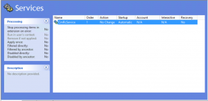 Changing startup to Automatic on the SCCM Remote Control Service ...