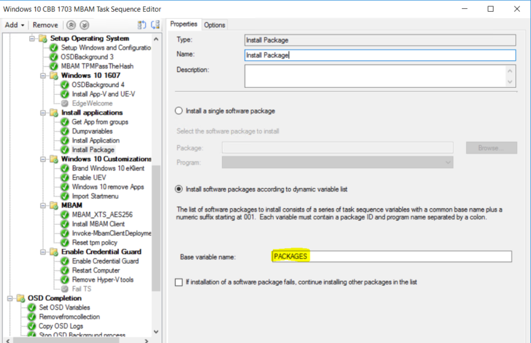 Installing Applications And Packages Dynamically During Osd Ccmexec