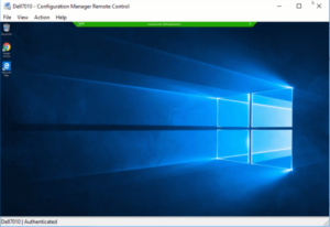 New Remote Control option "First Screen" in ConfigMgr 1902 TP - CCMEXEC ...