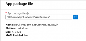 Configuring HP BIOS settings using Intune Win32app and PowerShell - CCMEXEC.COM - Enterprise ...